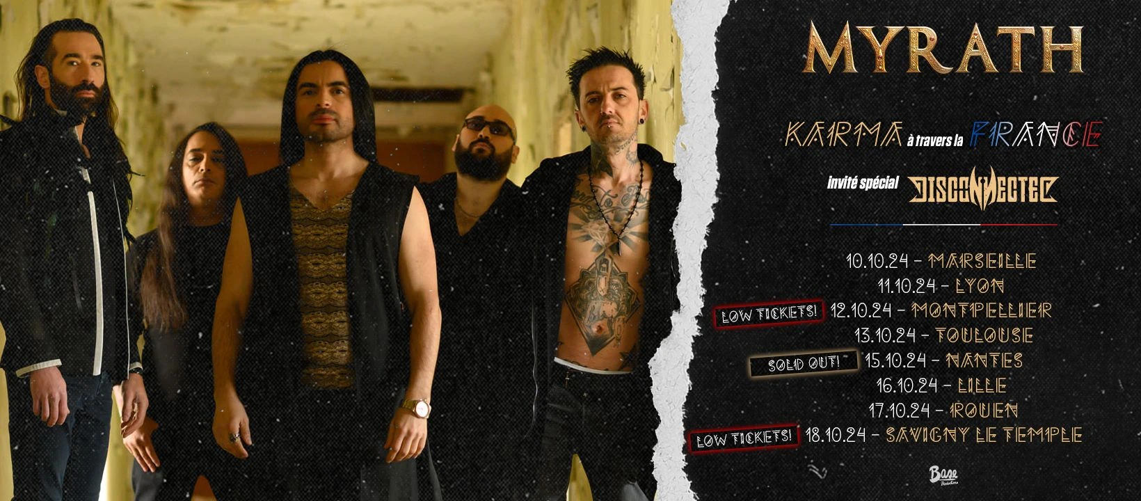 Myrath enflamme Nantes pour une soirée d’évasion le 15 octobre ...