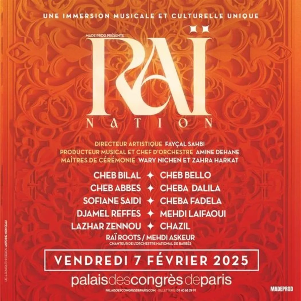 Raï Nation 2025 : L’événement raï incontournable à Paris ! - Maghreb Event